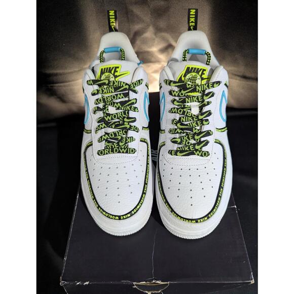 Nike | Shoes | Nike Af Low Worldwide Blue Fury Volt Size 115 Used Vgc ...